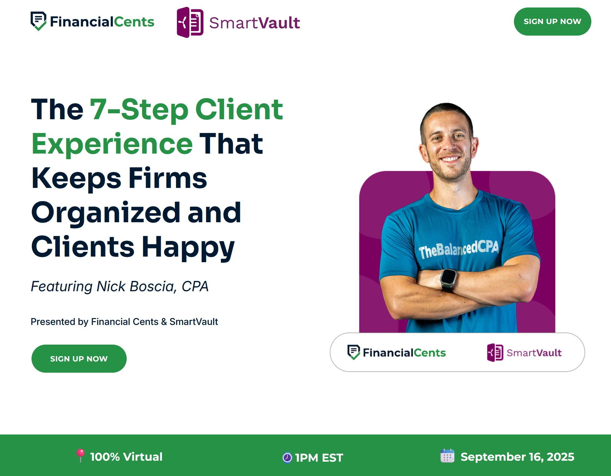 Live Webinar | September 16 | The 7-Step Client Experience That Keeps ...